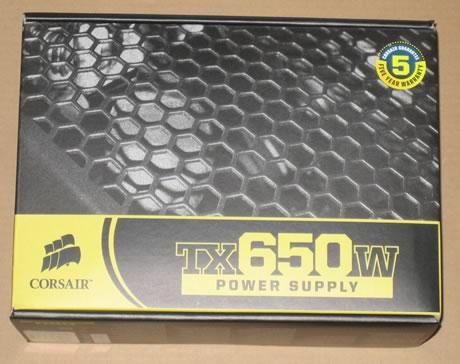 Corsair TX650W PSU - Printer Friendly version