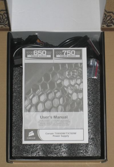 Corsair TX650W PSU - Printer Friendly version