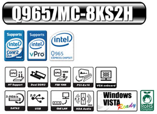 Foxconn Q9657MC Motherboard - Printer Friendly version