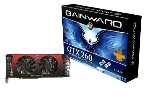 Gainward GTX260 1792MB - Printer Friendly version