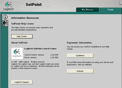 Logitech G1 Optical Mouse - Printer Friendly version
