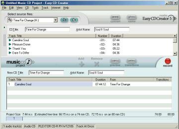 Roxio Ez CD Creator 5.0 CD-R Software - Printer Friendly version
