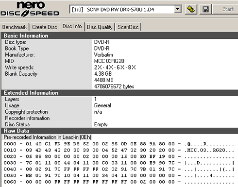 Sony DVDRW DRX-S70U-W - Printer Friendly version