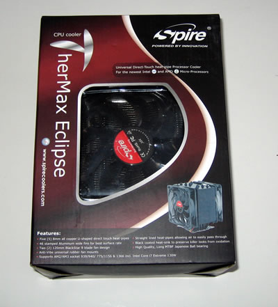 Spire Thermal Eclipse II review - Printer Friendly version