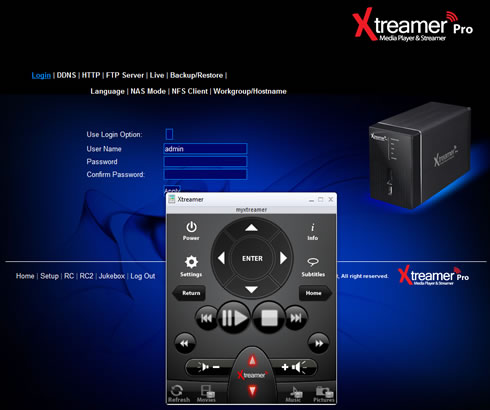 Xtreamer Pro Media Player Review - Printer Friendly version