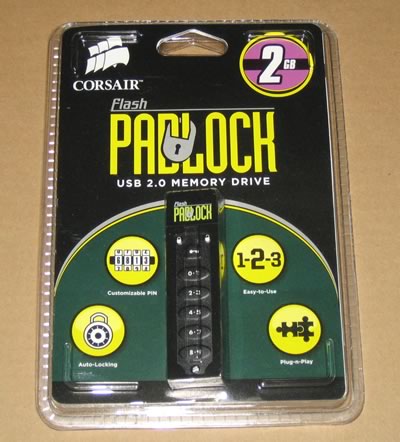 Corsair Flash Padlock 2GB | CdrInfo.com
