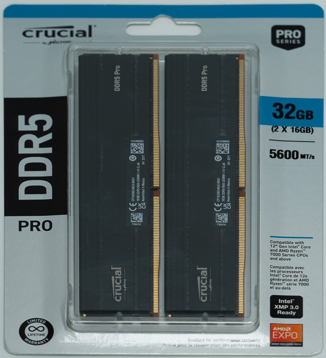 Crucial Pro DDR5-5600 32GB Memory Kit | CdrInfo.com