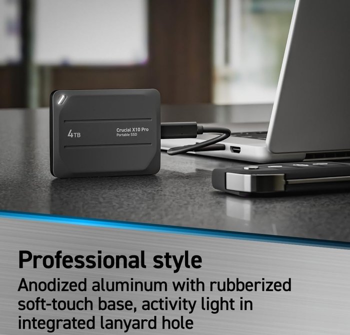 Crucial X10Pro 2TB Portable SSD | CdrInfo.com
