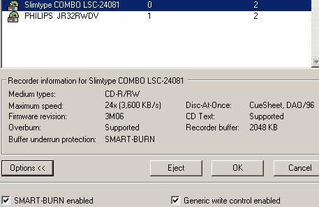 Duet CD-R2-U2 CD-RW/DVD COMBO | CdrInfo.com