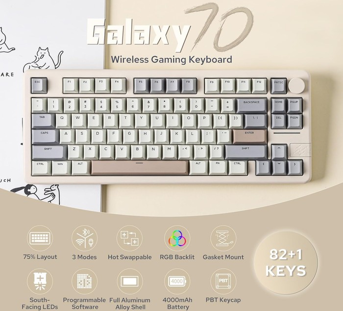 Epomaker Galaxy 70 | CdrInfo.com