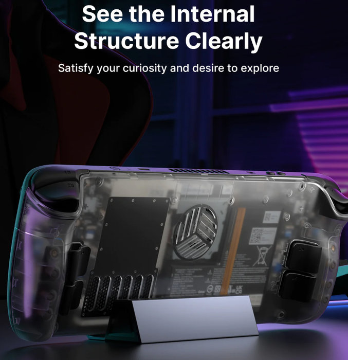 JSAUX Clear Back Shell PC0106b | CdrInfo.com