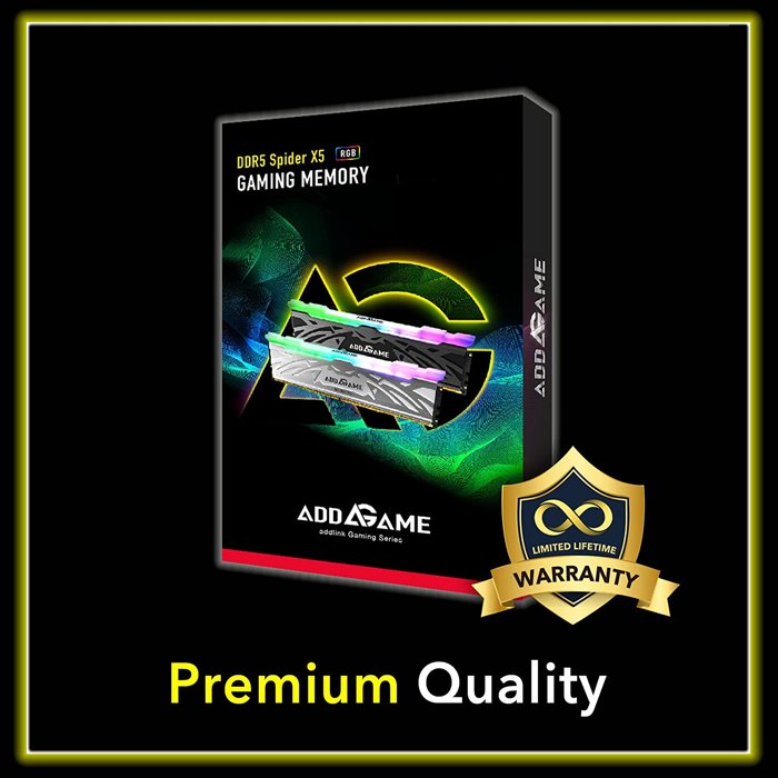 addlink Spider X5 DDR5-6000 Memory Kit | CdrInfo.com